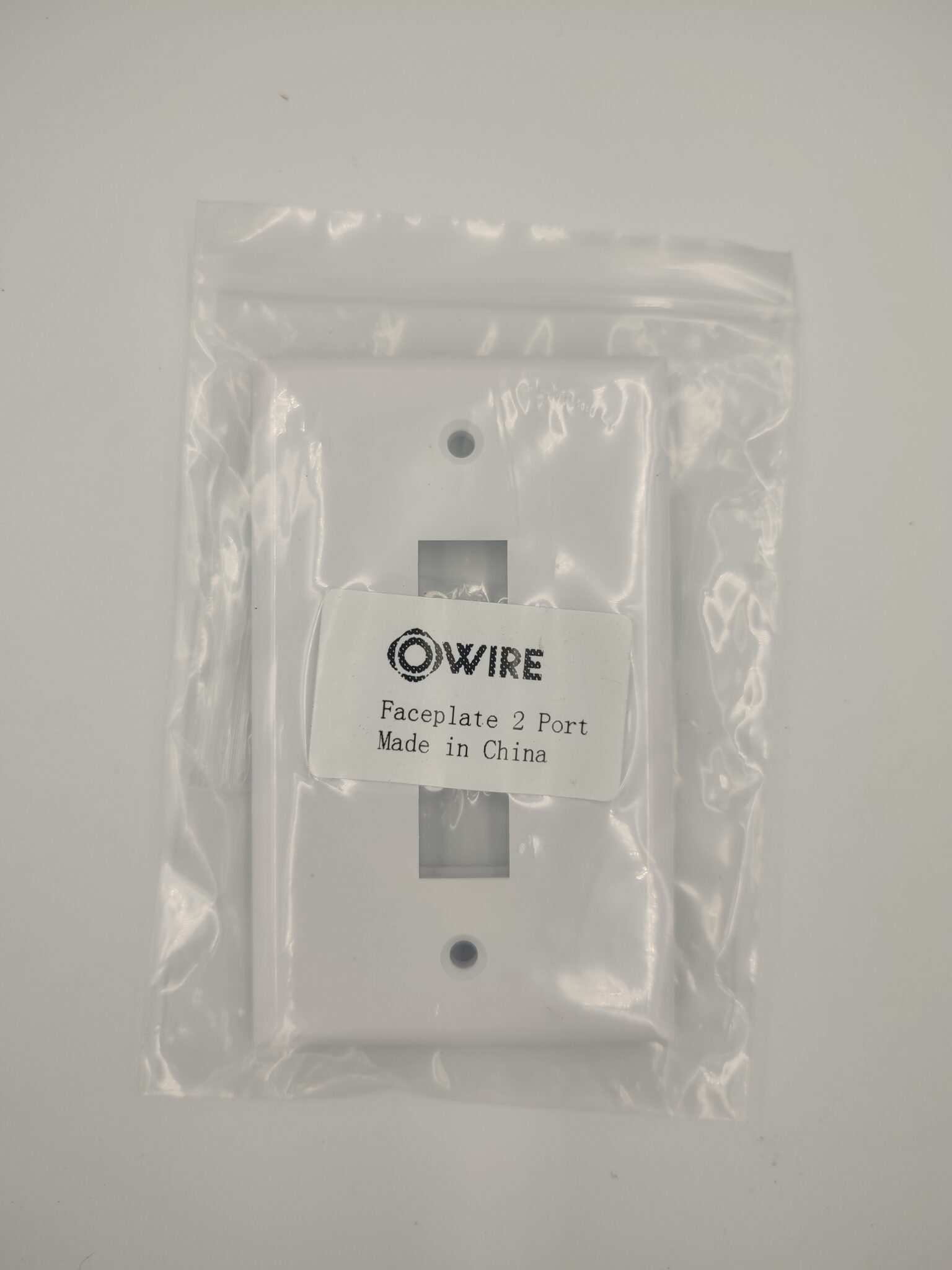 FACEPLATE DOBLE - PUNTO TÉCNICO