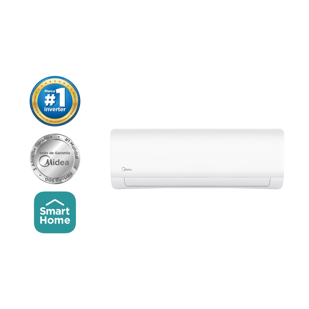 Aire acondicionado Midea INVERTER extreme dura 12.000 btu - PUNTO TÉCNICO