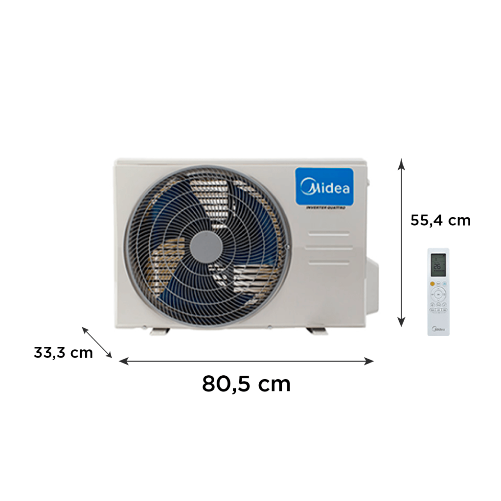 Aire acondicionado Midea INVERTER extreme dura 18.000 btu - PUNTO TÉCNICO